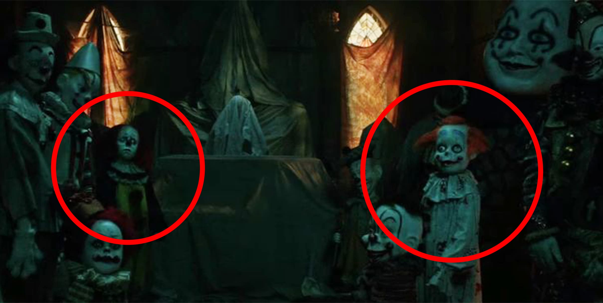 Every Time Pennywise Was Hidden In The Background Of The 'It' Movies