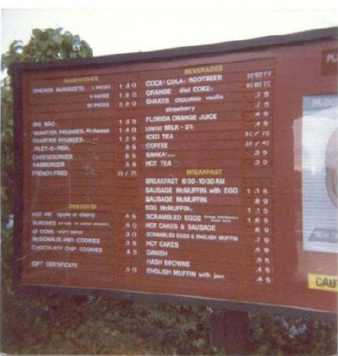 Old School Fast Food Photos That Remind Us Of 'The Way We Ate'