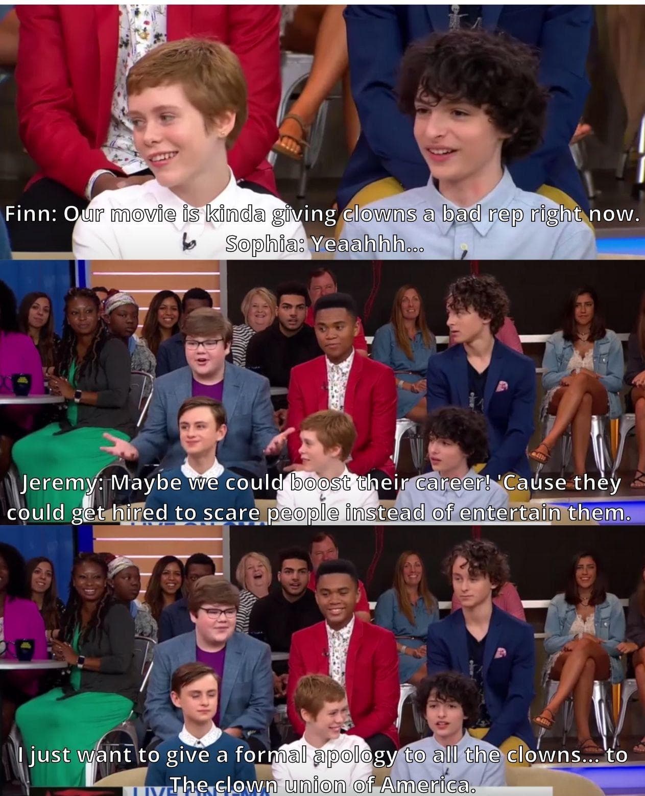 Hilarious Interviews With The Cast Of 'It' That Will Have You Laughing ...