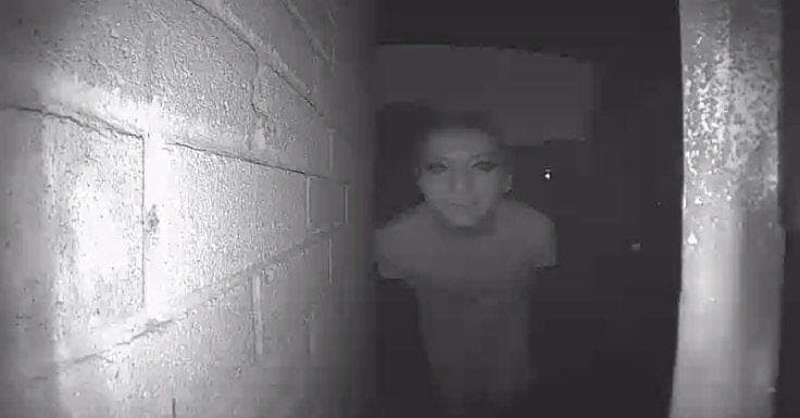 Creepy Photos Caught By Doorbell Cameras
