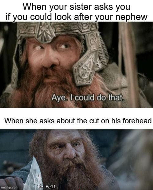 23 Cheeky Gimli Memes That Are Worth Their Salt(ed Pork)