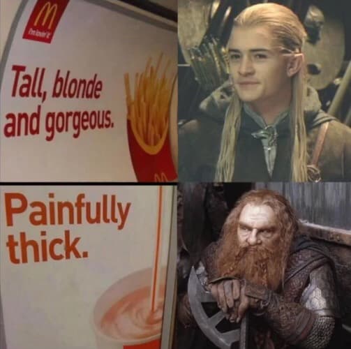 23 Cheeky Gimli Memes That Are Worth Their Salt(ed Pork)