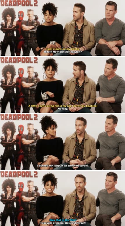 Deadpool Cast Interviews That Might Even Be Funnier Than The Movie