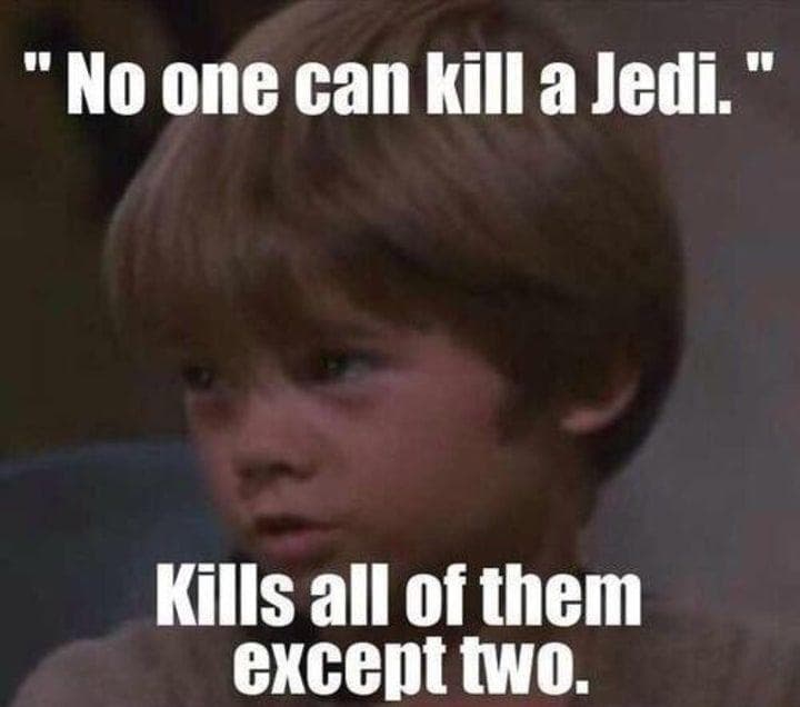 20 Jedi Memes That'll Make You Think The Sith Aren't That Bad After All