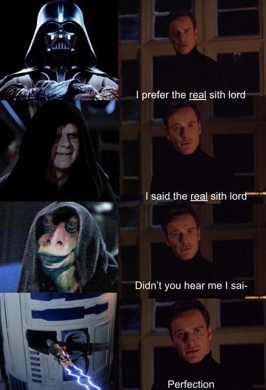 20 Funny Sith Memes That'll Make You Cackle Like Palpatine