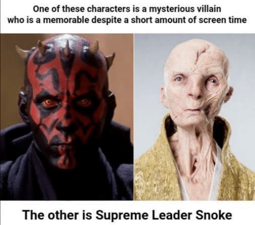 20 Funny Sith Memes That'll Make You Cackle Like Palpatine