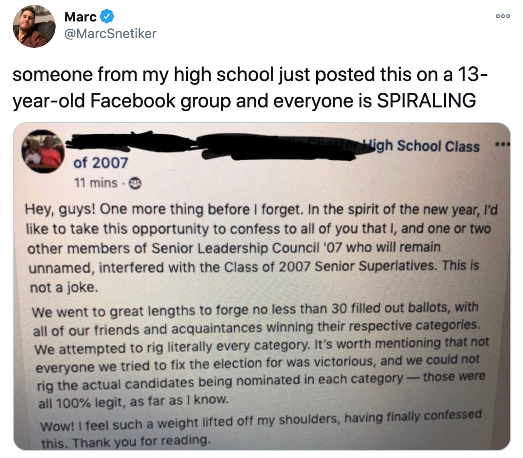 People Share Stories About High School Reunions That Have Gone Terribly, Terribly Wrong