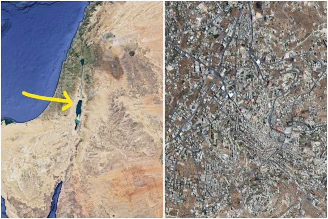 10 Fascinating Satellite Images Of Biblical Locations Like We've Never ...