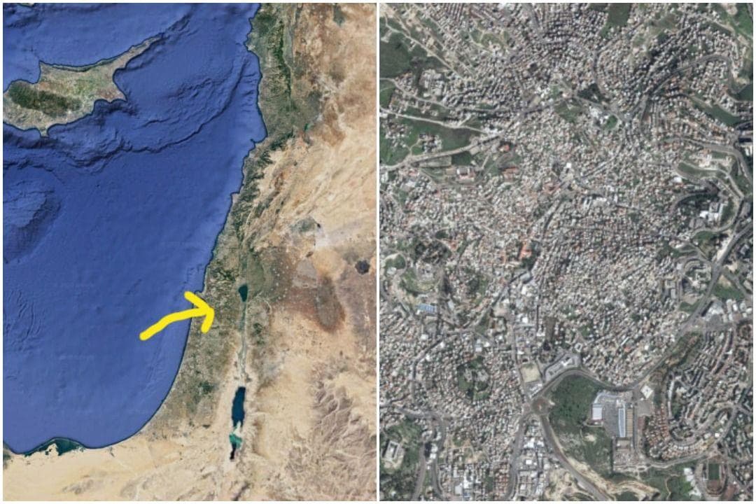 10 Fascinating Satellite Images Of Biblical Locations Like We've Never ...