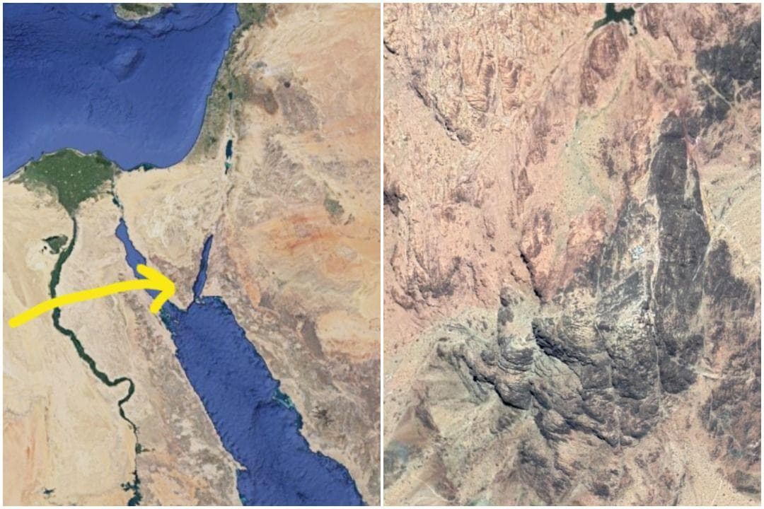10 Fascinating Satellite Images Of Biblical Locations Like We've Never ...