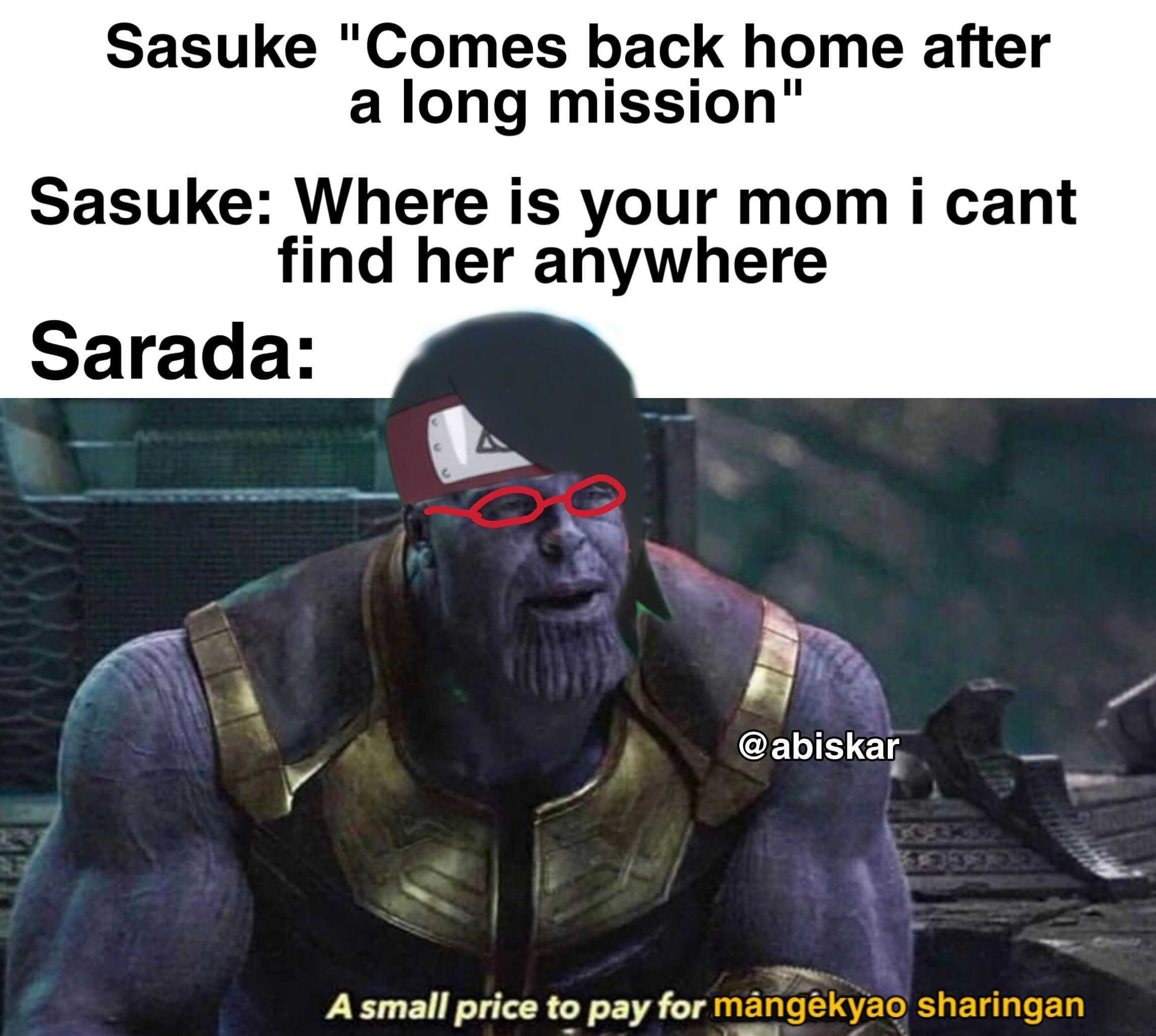 16 Hilarious Memes That Make Fun Of Sarada Uchiha