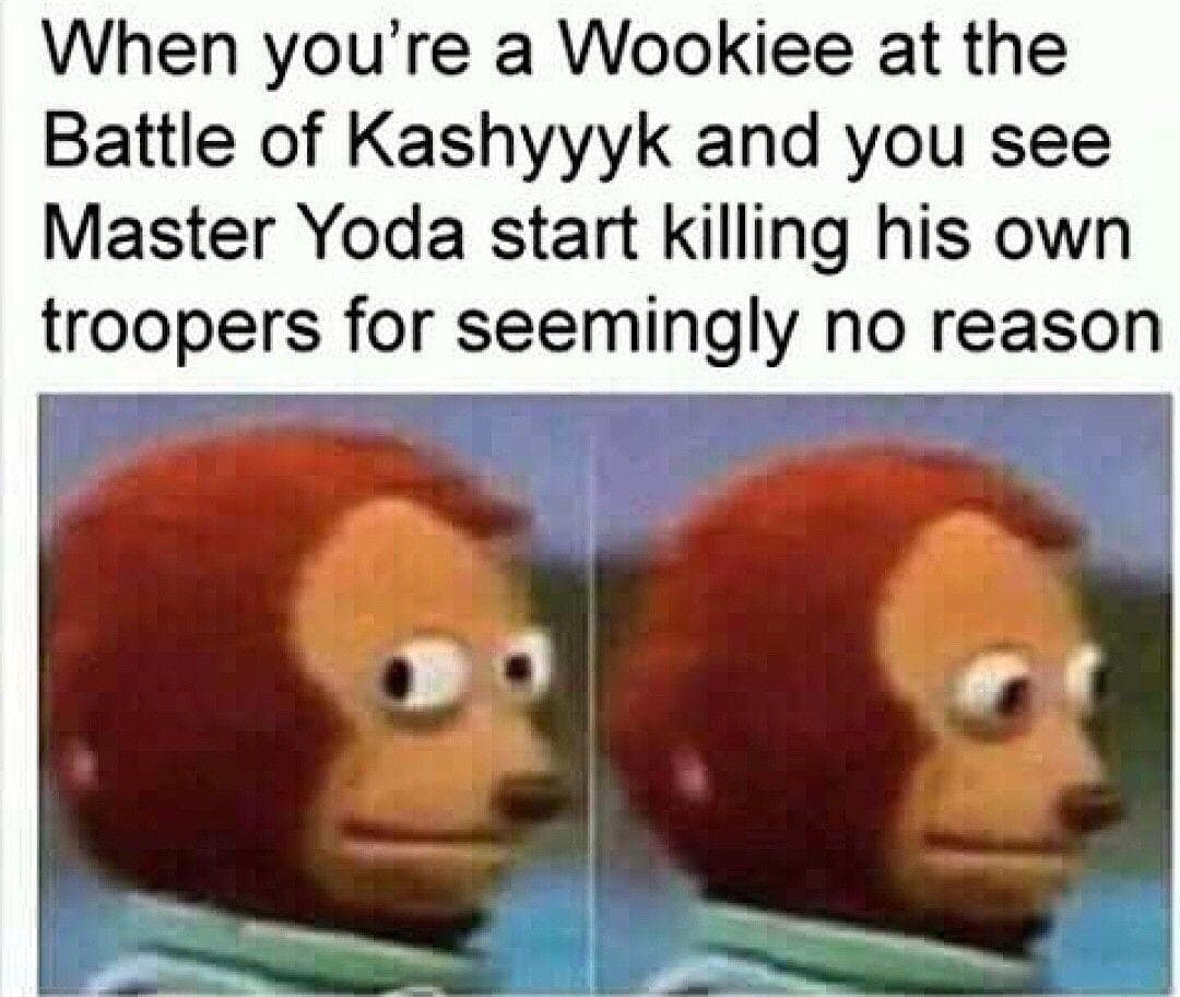 18 Wookiee Memes That'll Make You Laugh It Up Like A Fuzzball