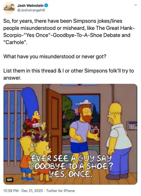 A Simpsons Writer Is Explaining The Jokes Fans Never Understood And It ...