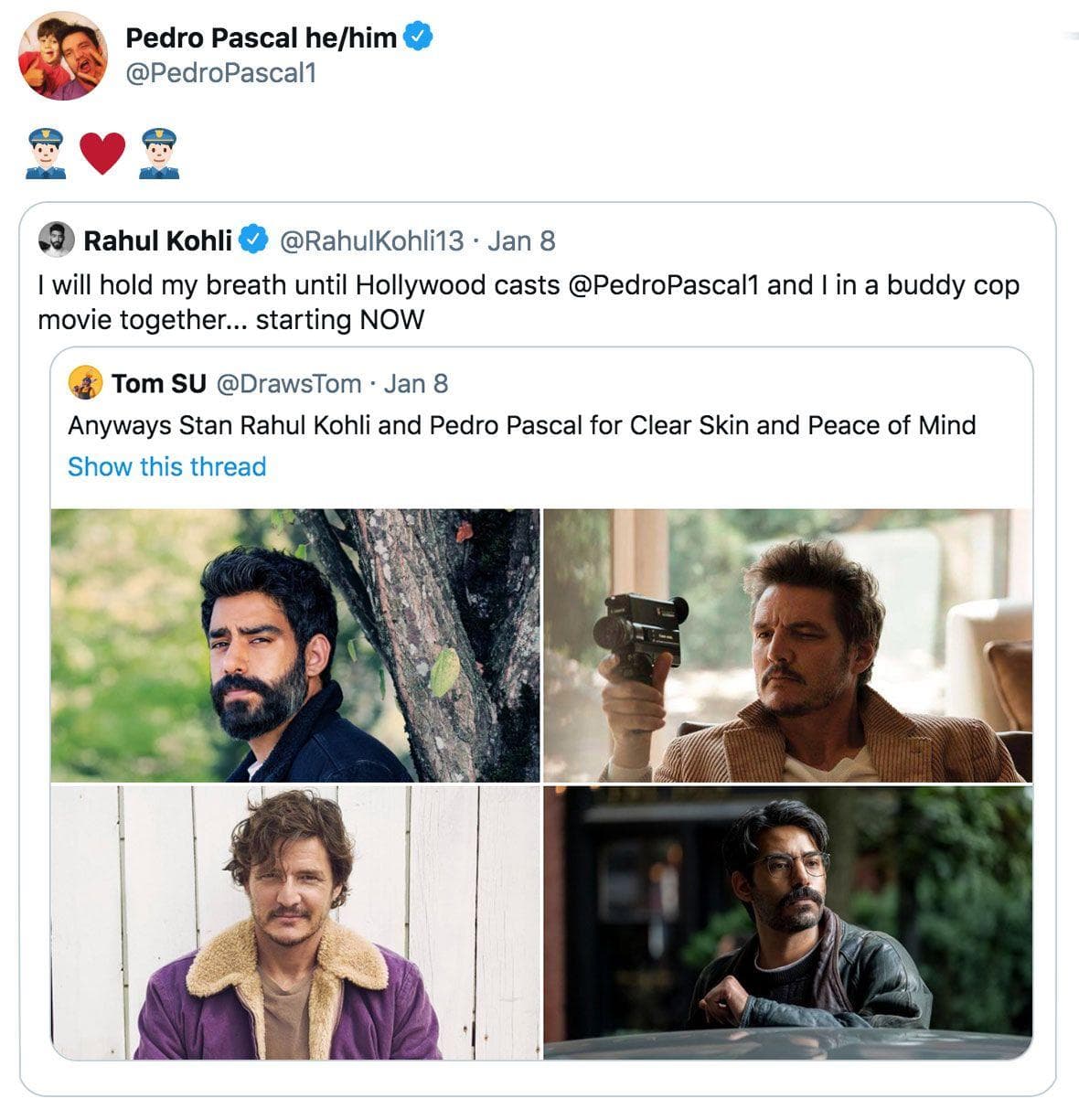 Random Pedro Pascal Tweets That Prove He Is An Epic Reply King On Twitter | Best Random Tools