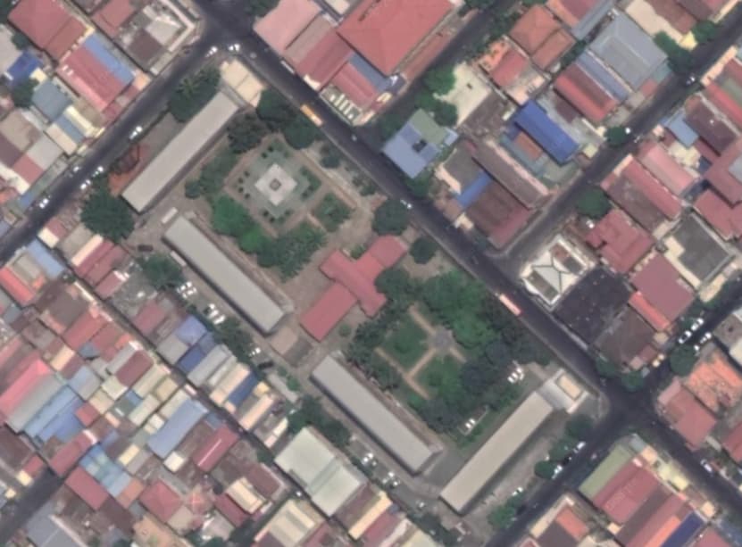 Satellite Images Of Historic And Famous Prisons