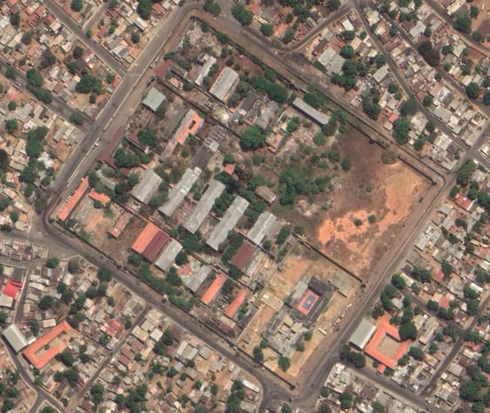 Satellite Images Of Historic And Famous Prisons