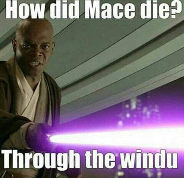 20 Funny Mace Windu Memes That'll Make You Want To Arrest The Chancellor