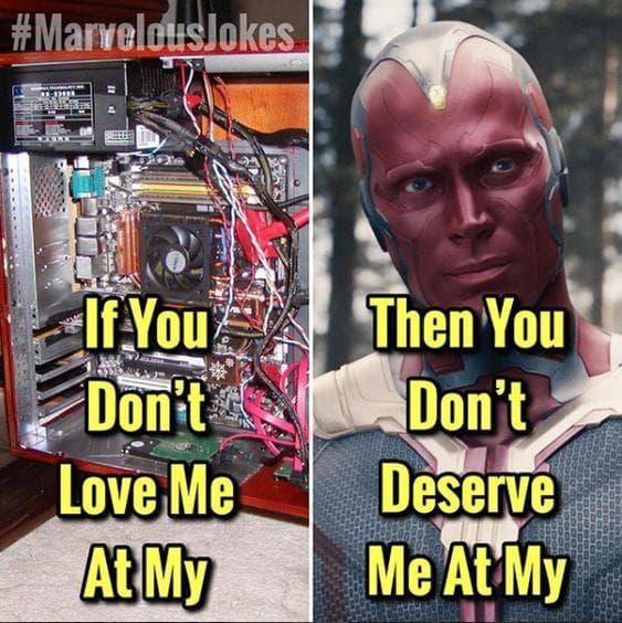 Hilarious Vision Memes That Even Thanos Would Laugh At