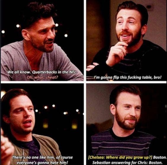 Chris Evans And Sebastian Stan Interviews That Showcase Their ...