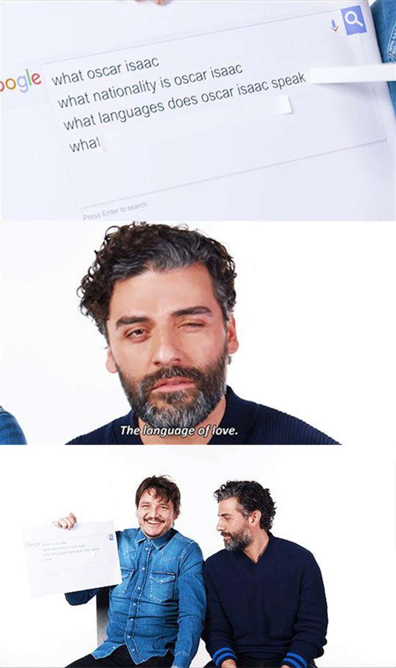 Times Pedro Pascal & Oscar Isaac Gave Us BFF Goals! Times Pedro Pascal & Oscar Isaac Gave Us BFF Goals!