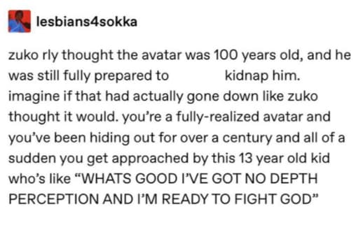 27 Hilarious Tumblr Posts About Zuko That Actually Make Some Pretty ...