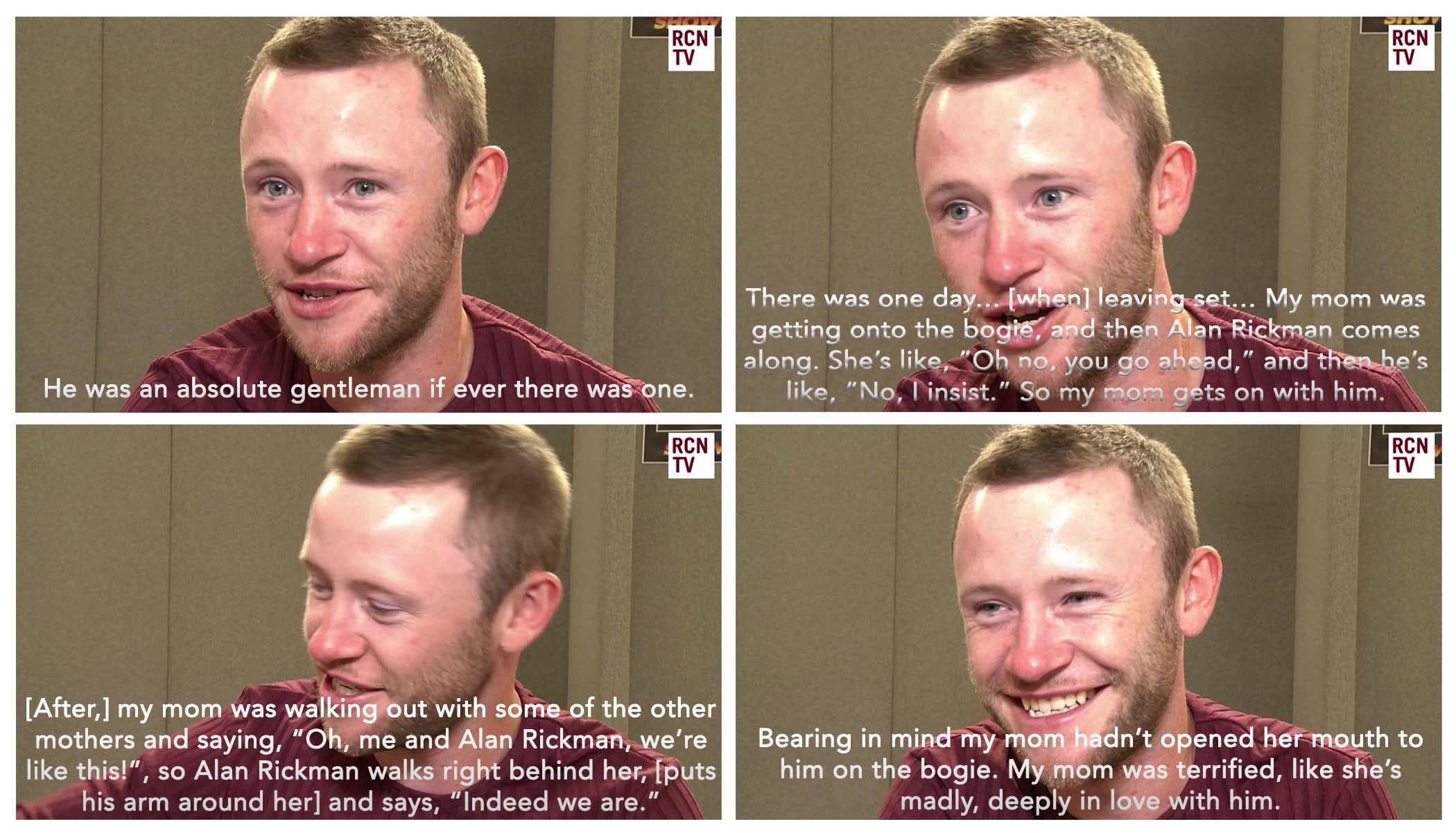 The Harry Potter Cast Shares Their Favorite Alan Rickman Moments And We ...