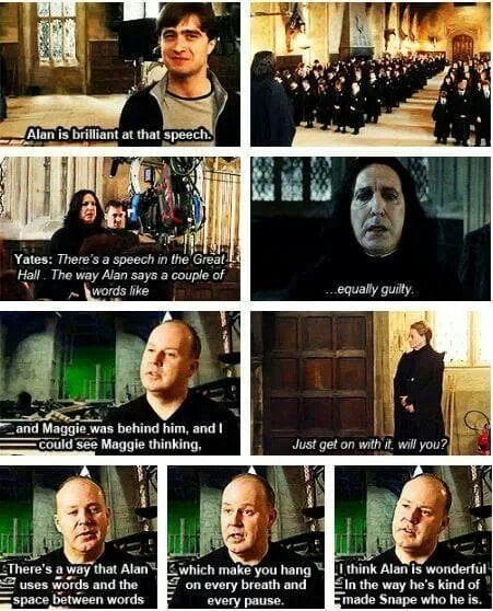 The Harry Potter Cast Shares Their Favorite Alan Rickman Moments And We ...