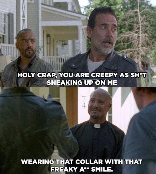The Funniest Of Negan's Insults On The Walking Dead