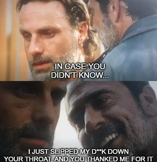 The Funniest Of Negan's Insults On The Walking Dead