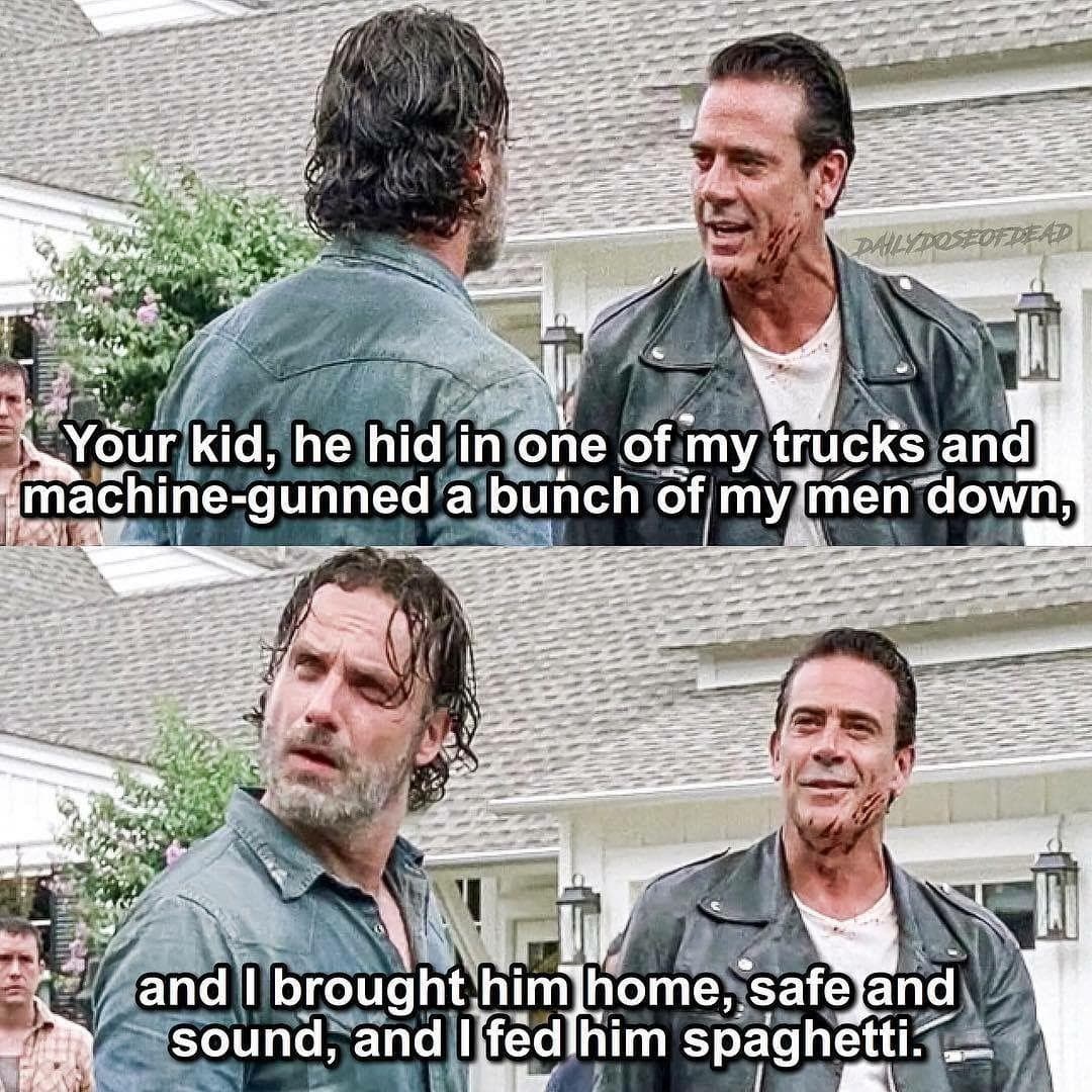 The Funniest Of Negan's Insults On The Walking Dead