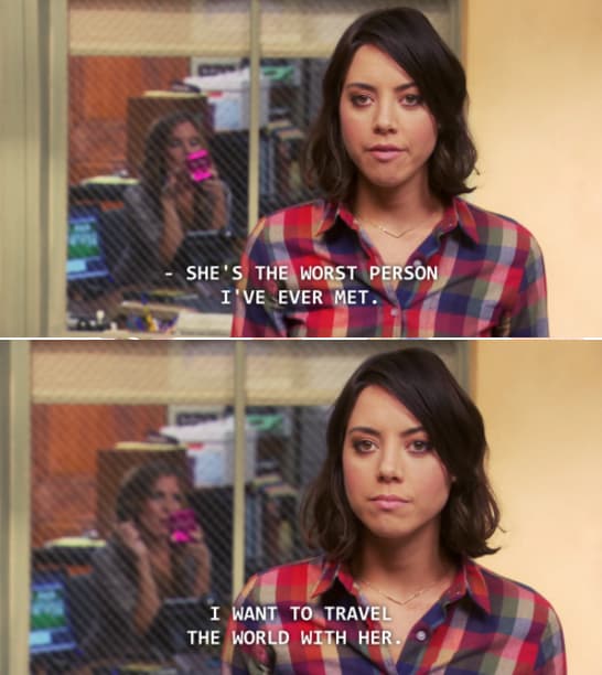 25 Deliciously Dark April Ludgate Moments That Made Us Both Love And ...