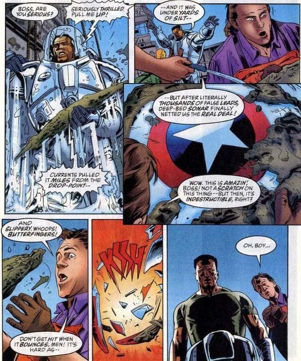 Every Time Someone Has Broken Captain America’s Shield