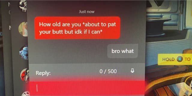 27 Cringey But Funny DMs That People Actually Sent When Playing Xbox Live