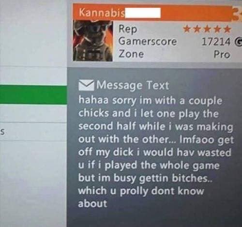 27 Cringey But Funny DMs That People Actually Sent When Playing Xbox Live