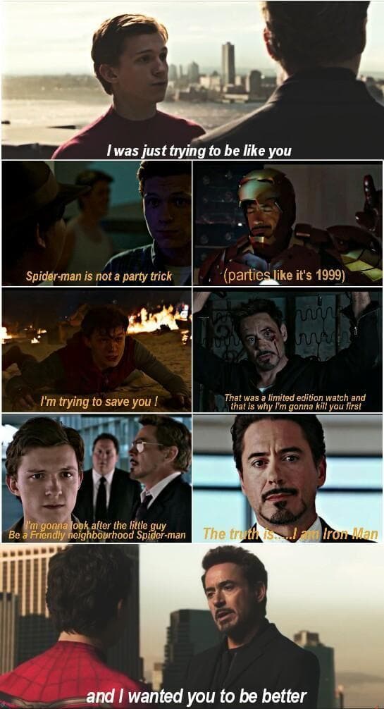 21 MCU Fans Point Out Something About Tony And Peter We Never Noticed ...