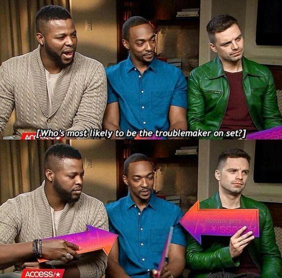 Anthony Mackie Interviews That Prove He'll Always Be The Funniest Avenger