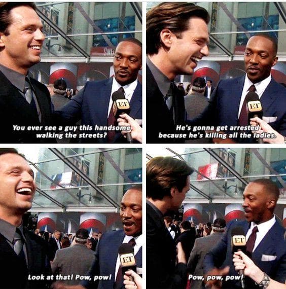 Anthony Mackie Interviews That Prove He'll Always Be The Funniest Avenger