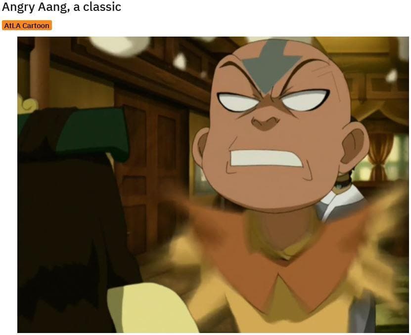 18 More Memes About Aang That Haven't Abandoned Us