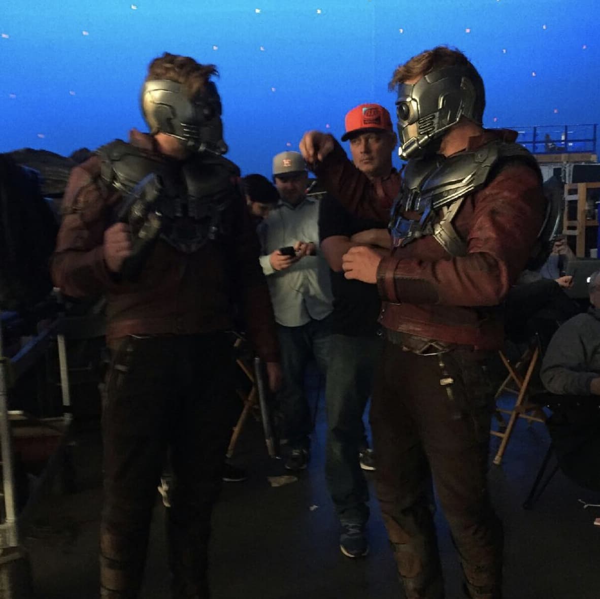 Photos Of MCU Actors And Their Stunt Doubles