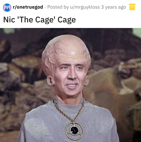 20 Funny Nicolas Cage Posts That Prove He's A National Treasure