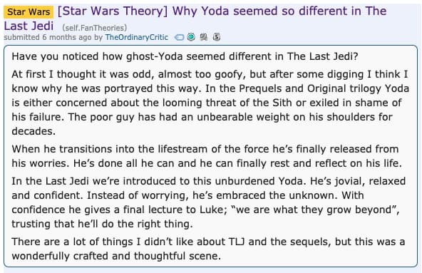 15 'Star Wars' Fans Point Out Details About Yoda We Never Noticed Before