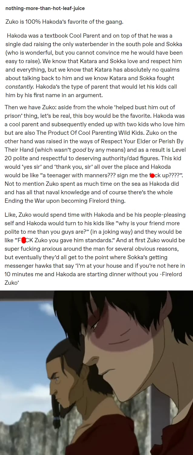 15 'Avatar' Headcanons About Zuko That Might As Well Be Part Of The ...