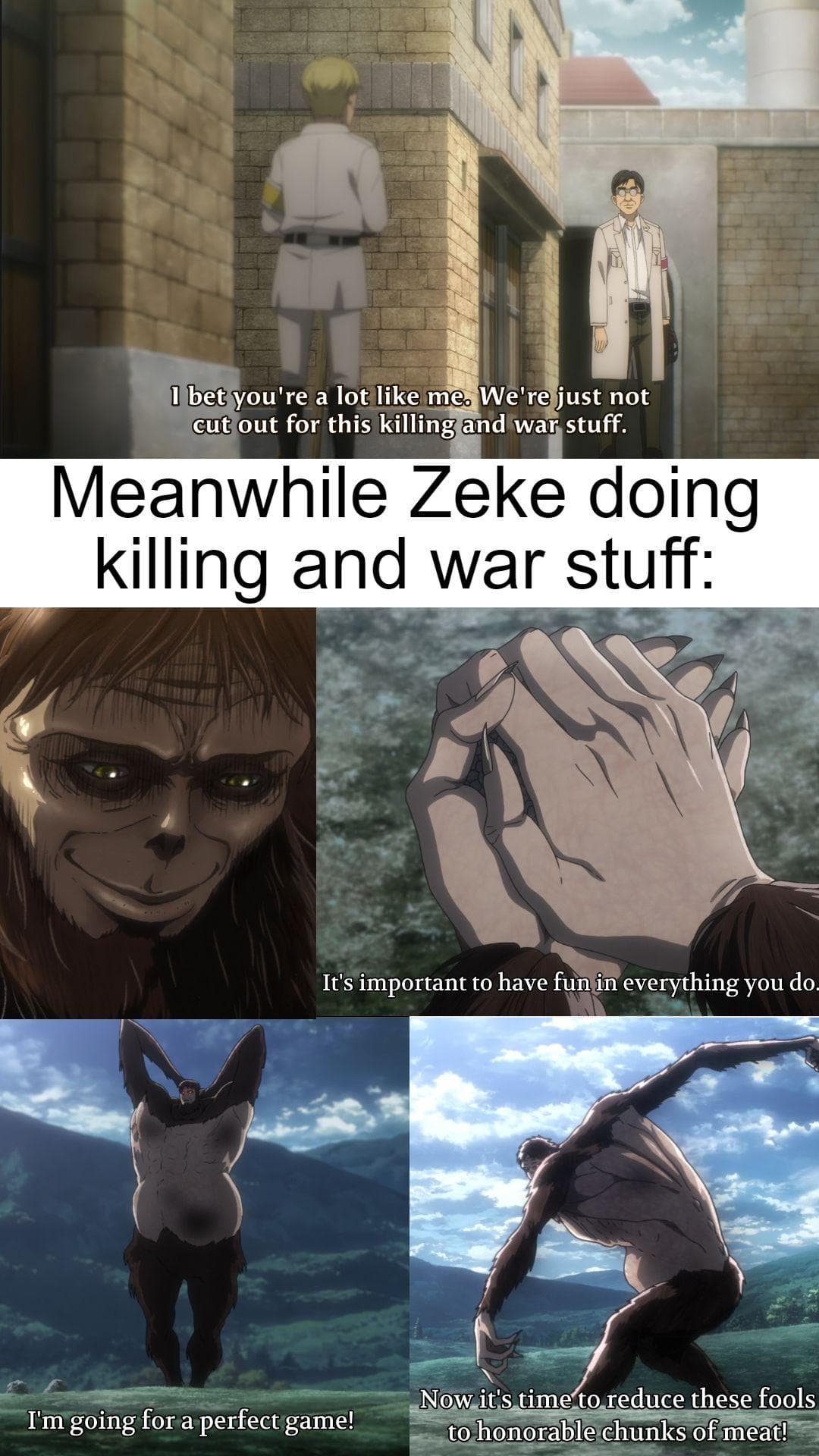23 Hilarious Zeke Jaeger Memes Dedicated To Our Favorite Monke