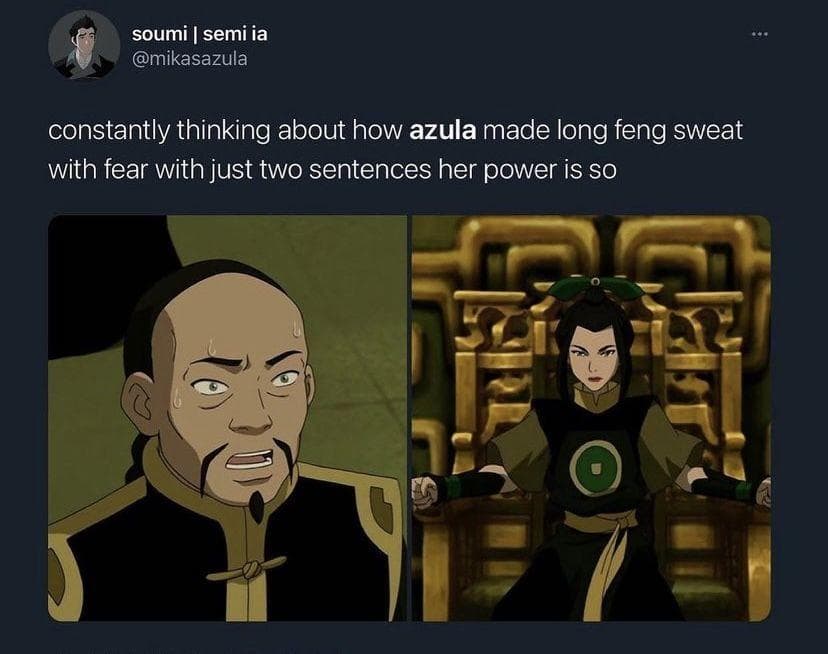 16 Azula Memes That Had Us Wishing She Had More Screentime