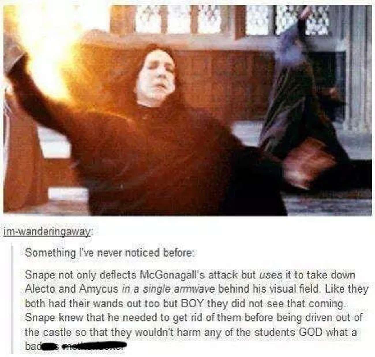 Harry Potter Fans Point Out Details About Severus Snape We Never Noticed