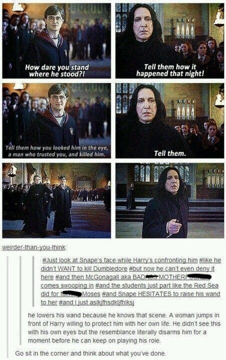 Harry Potter Fans Point Out Details About Severus Snape We Never Noticed