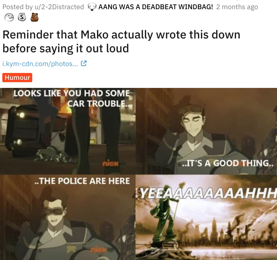 22 Mako Memes That Are Sharper Than His Jawline