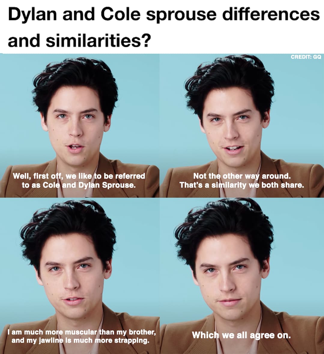 17 Cole Sprouse Interview Moments That Prove He's More Zack Than Cody