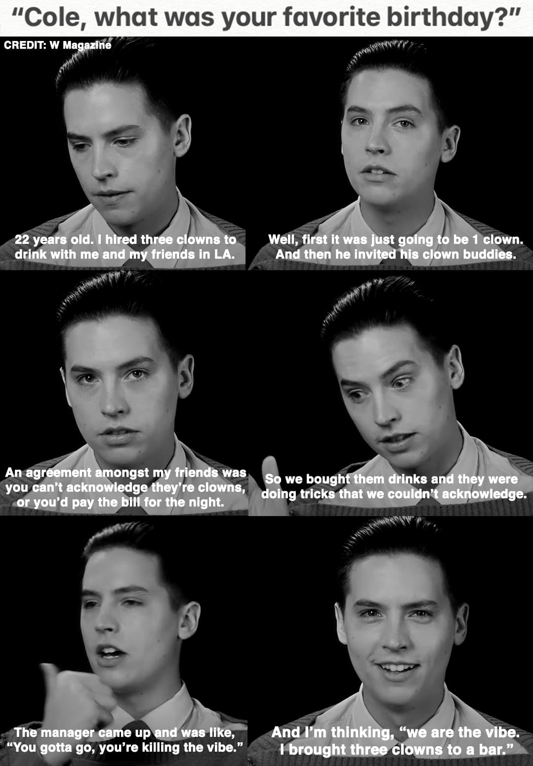 17 Cole Sprouse Interview Moments That Prove He's More Zack Than Cody