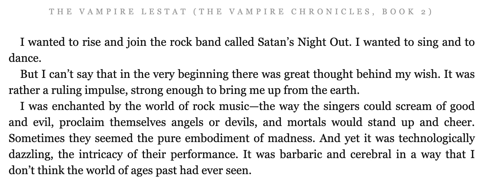 Obscure Lore About Lestat De Lioncourt, Anne Rice's Brat Prince Of Vampires
